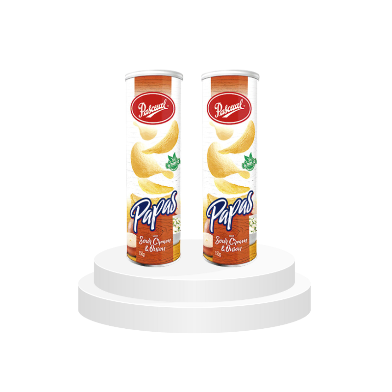 2 unidades de Papas Stack Sour cream und 150gr – epamarket